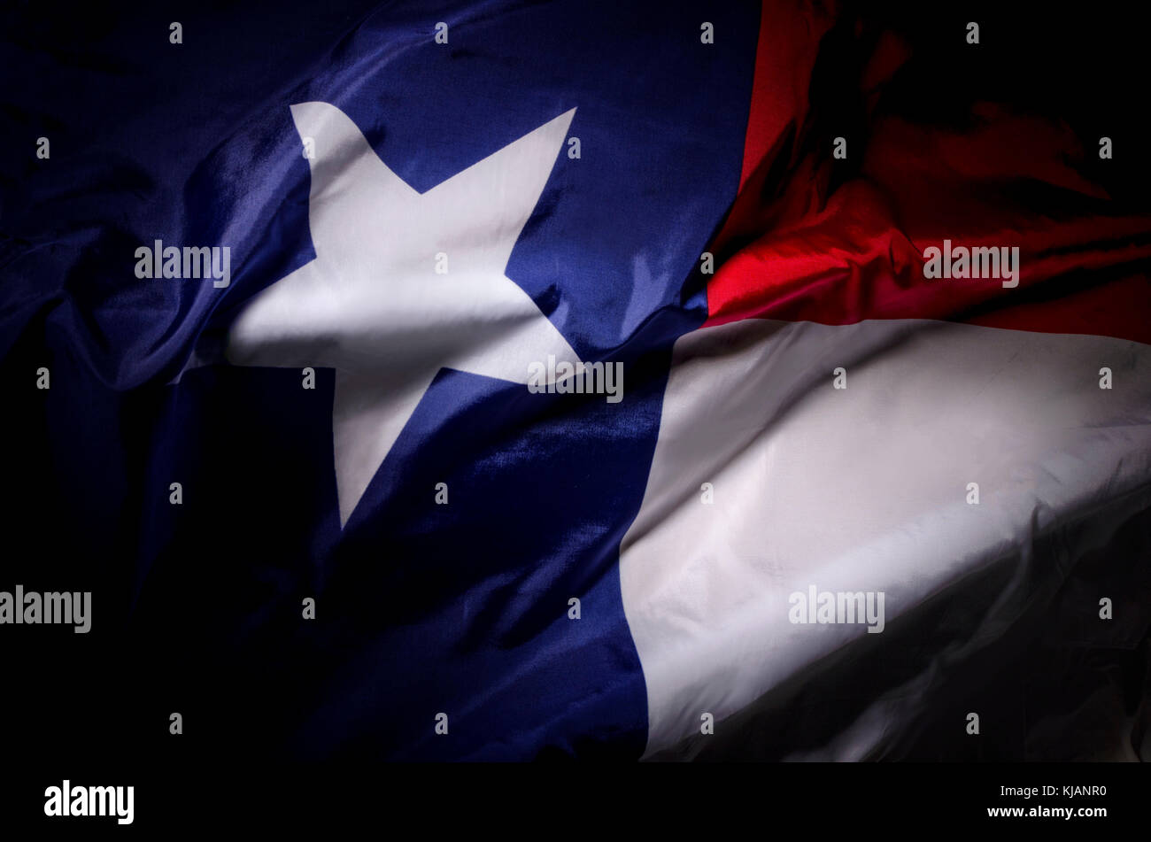 Texas flag waving hi-res stock photography and images - Alamy