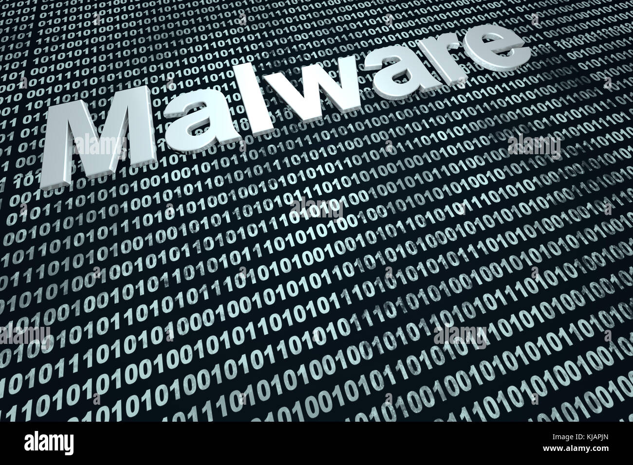 Digital Malware. 3D rendered background Stock Photo - Alamy