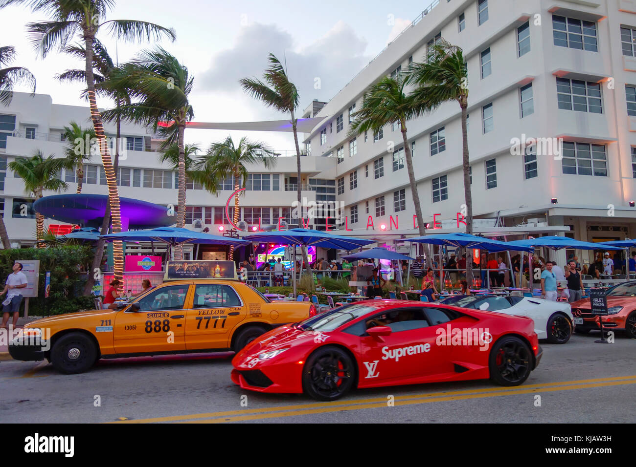 Clevelander south beach hotel and bar hi-res stock photography and ...