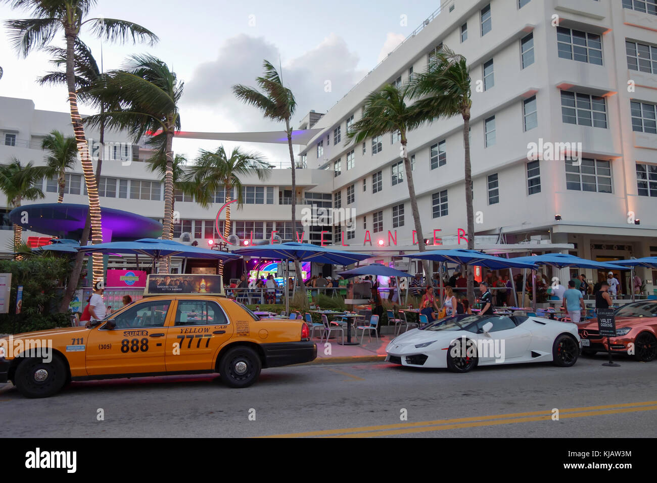Clevelander south beach hotel and bar hi-res stock photography and ...