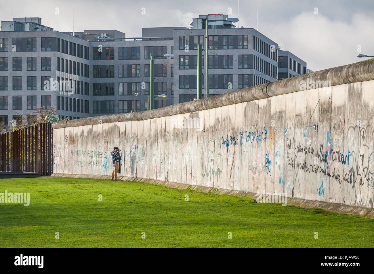 One guy in Berlin Stock Photo - Alamy