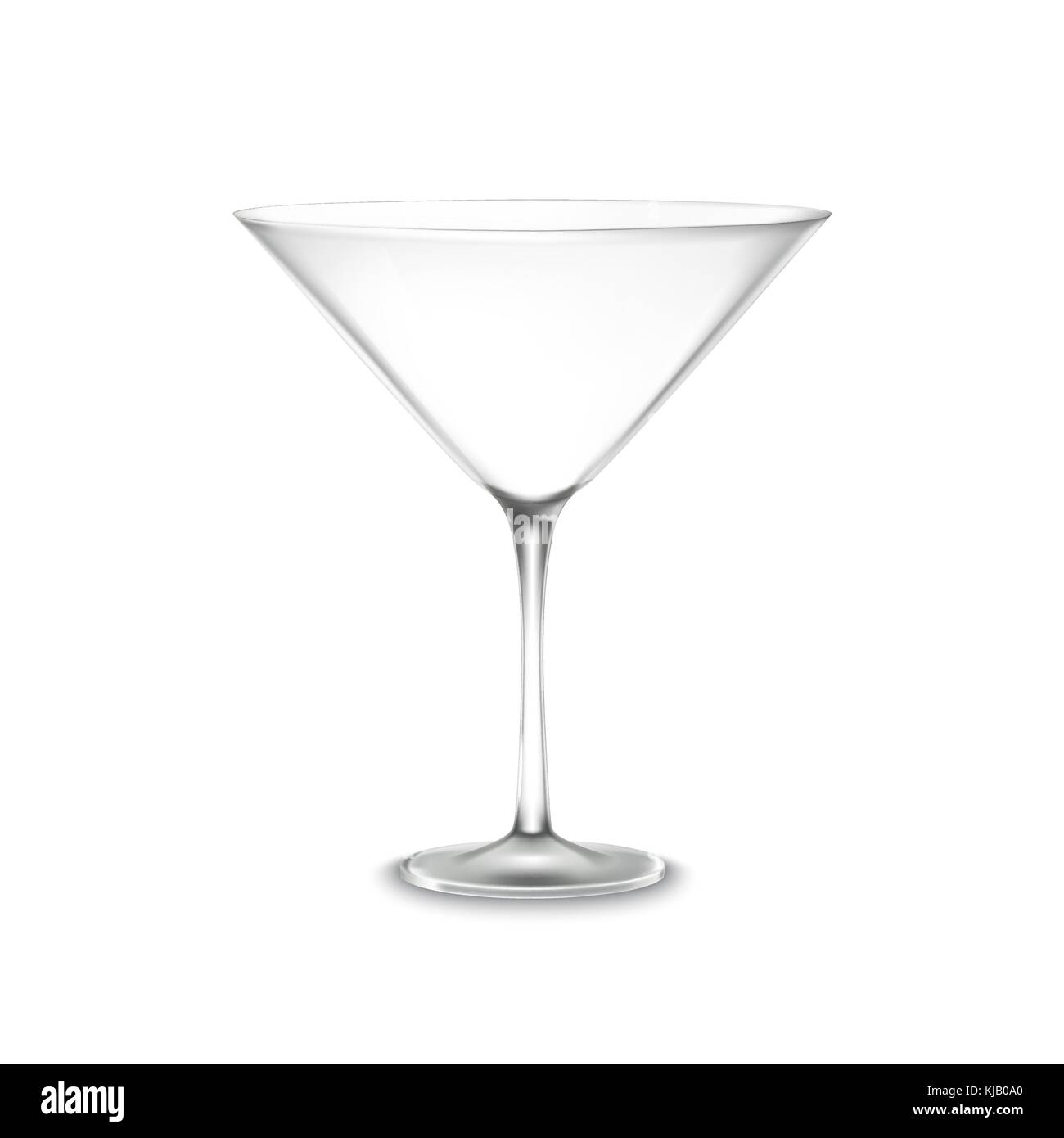 Classic Martini Glass Stock Vector Image And Art Alamy