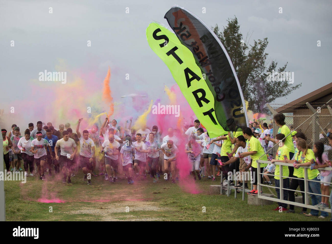 TORII STATION, OKINAWA, Japan – Participants of the 5th Annual USO ...