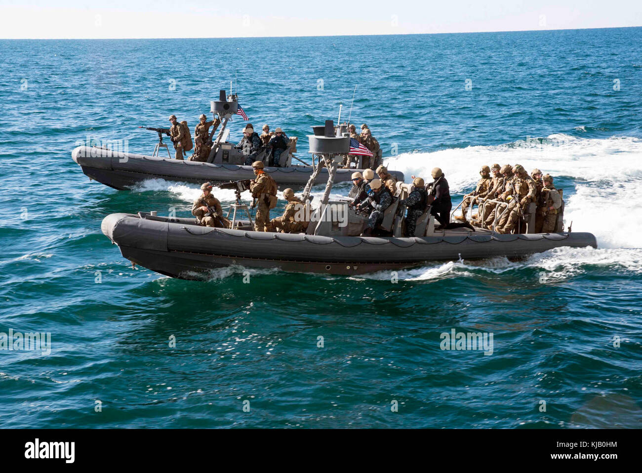 11 meter navy special warfare rigid inflatable boats hi-res stock ...