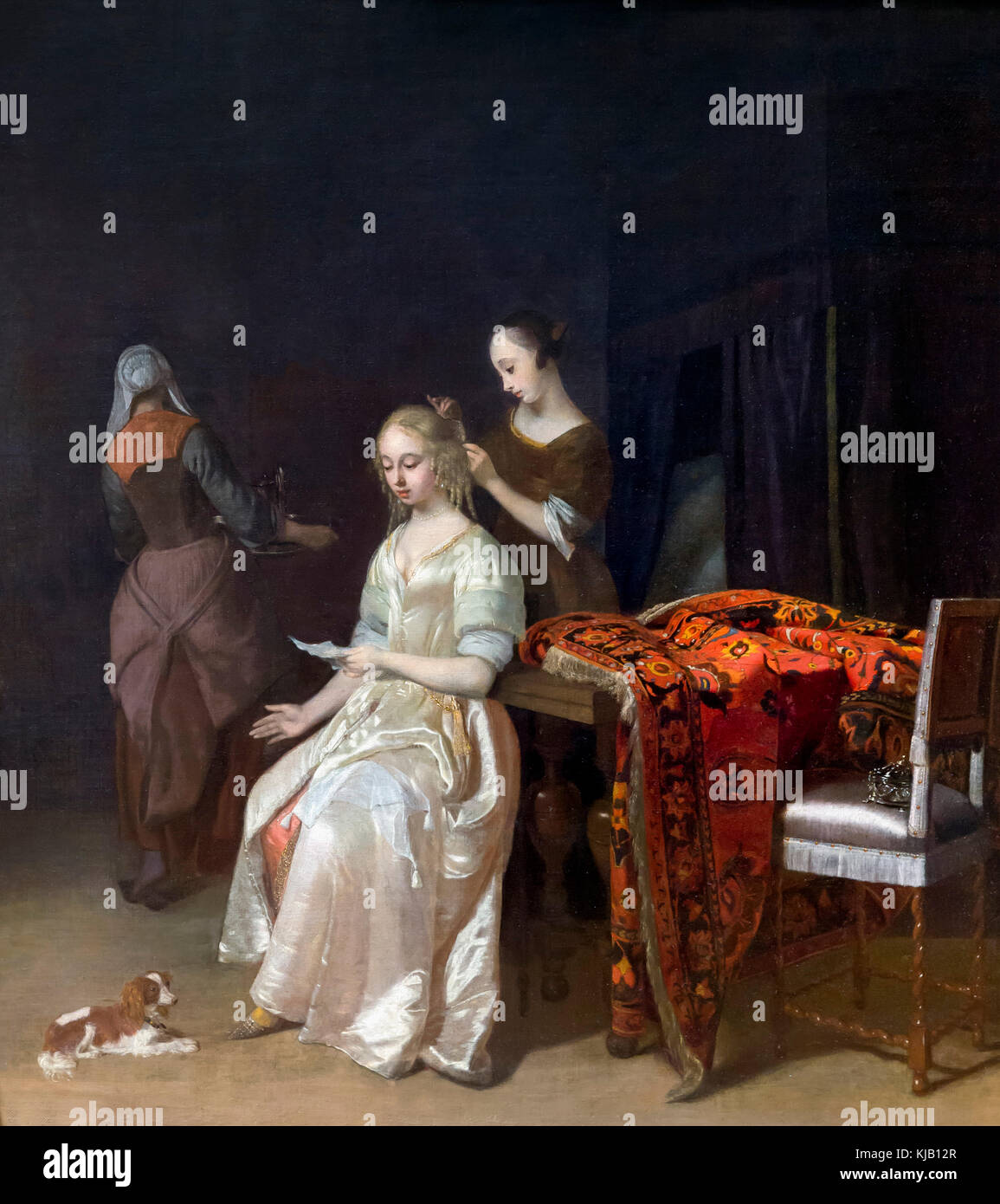 The Love Letter, Jacob Ochtervelt, 1670's, Metropolitan Museum of Art ...