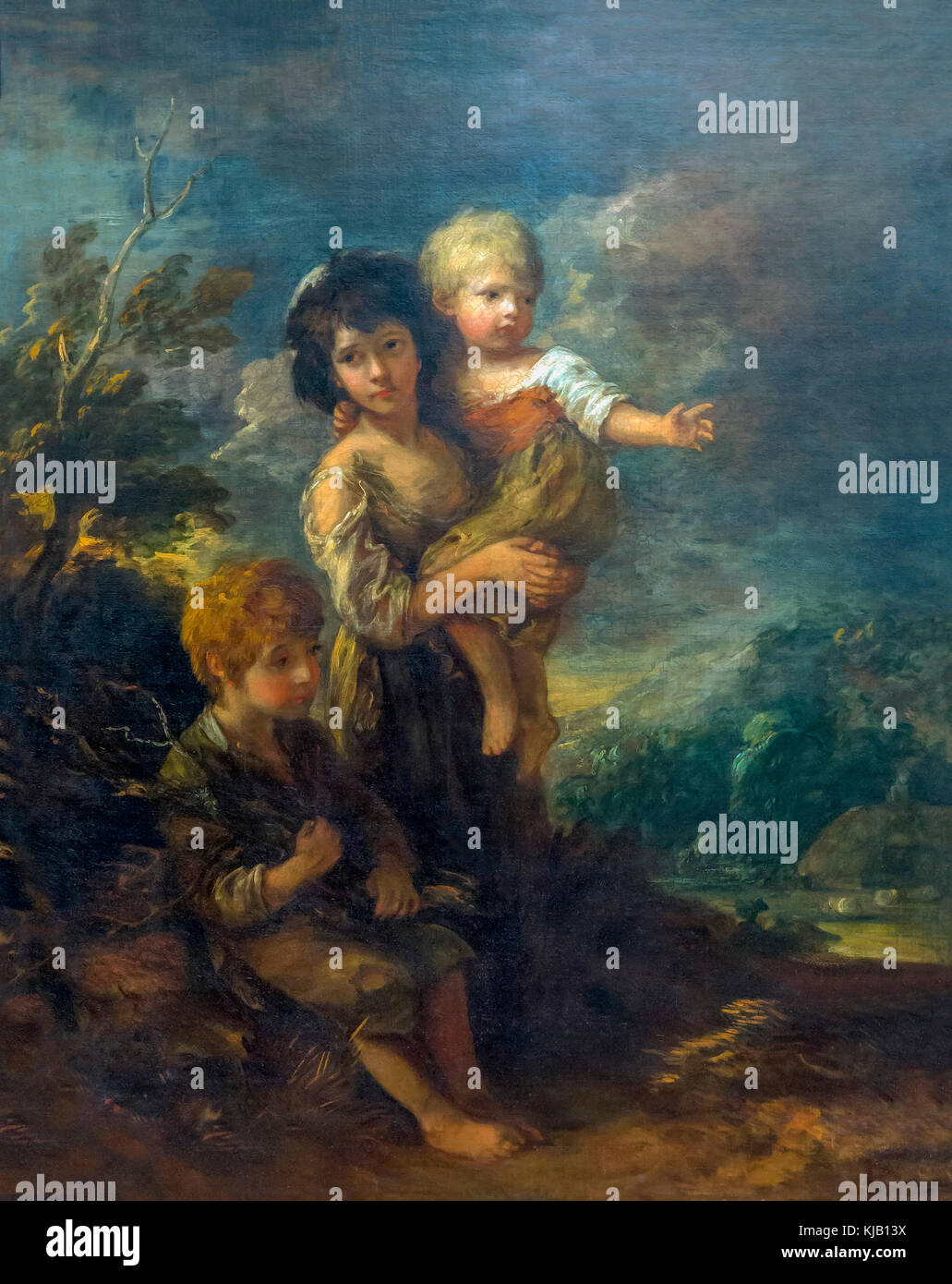Cottage Children, The Wood Gatherers, Thomas Gainsborough, 1787 ...