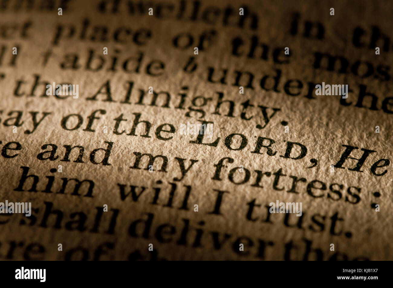 page of the Holy Bible in close up Stock Photo - Alamy