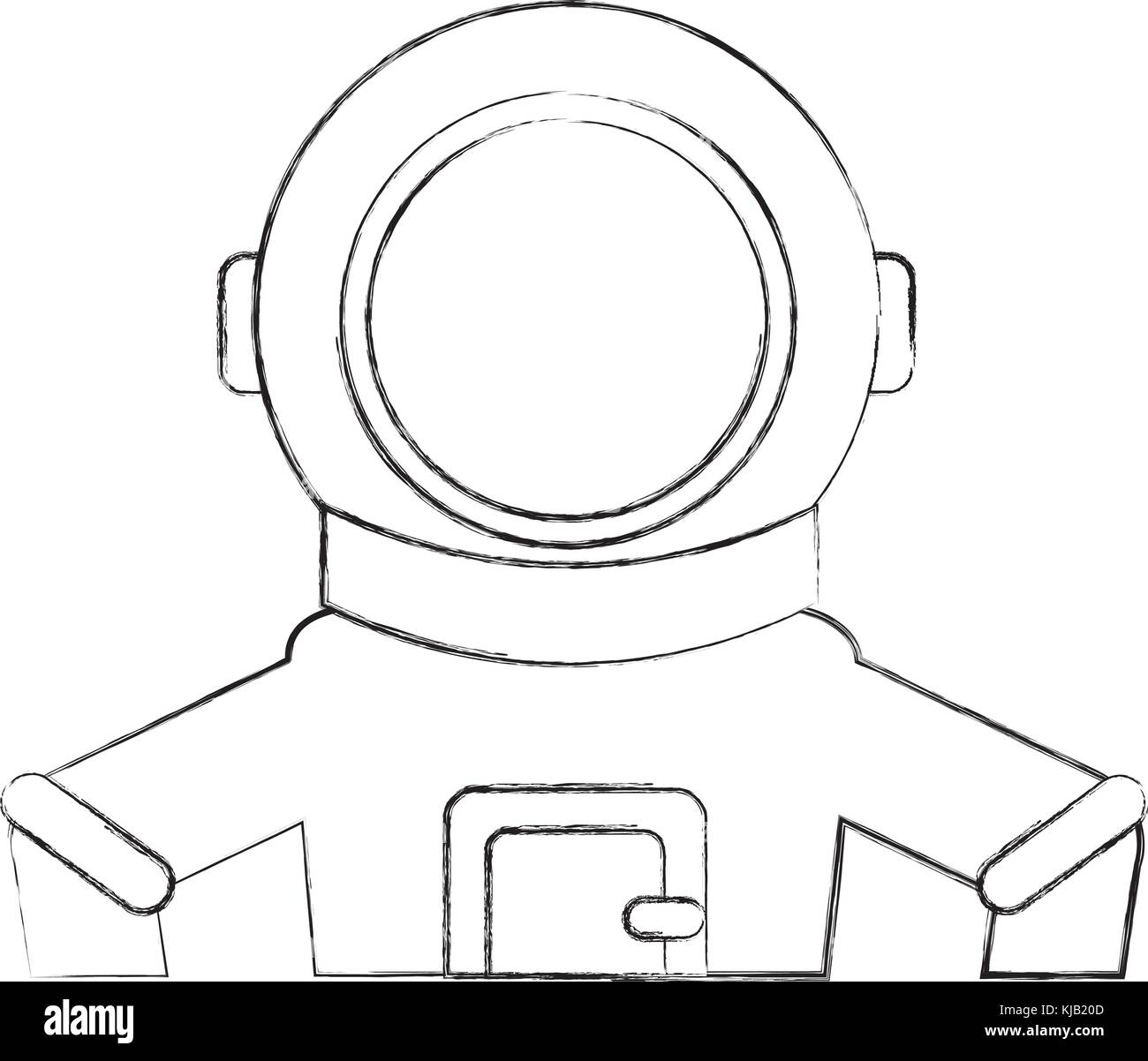 astronaut comic character icon Stock Vector Image & Art - Alamy