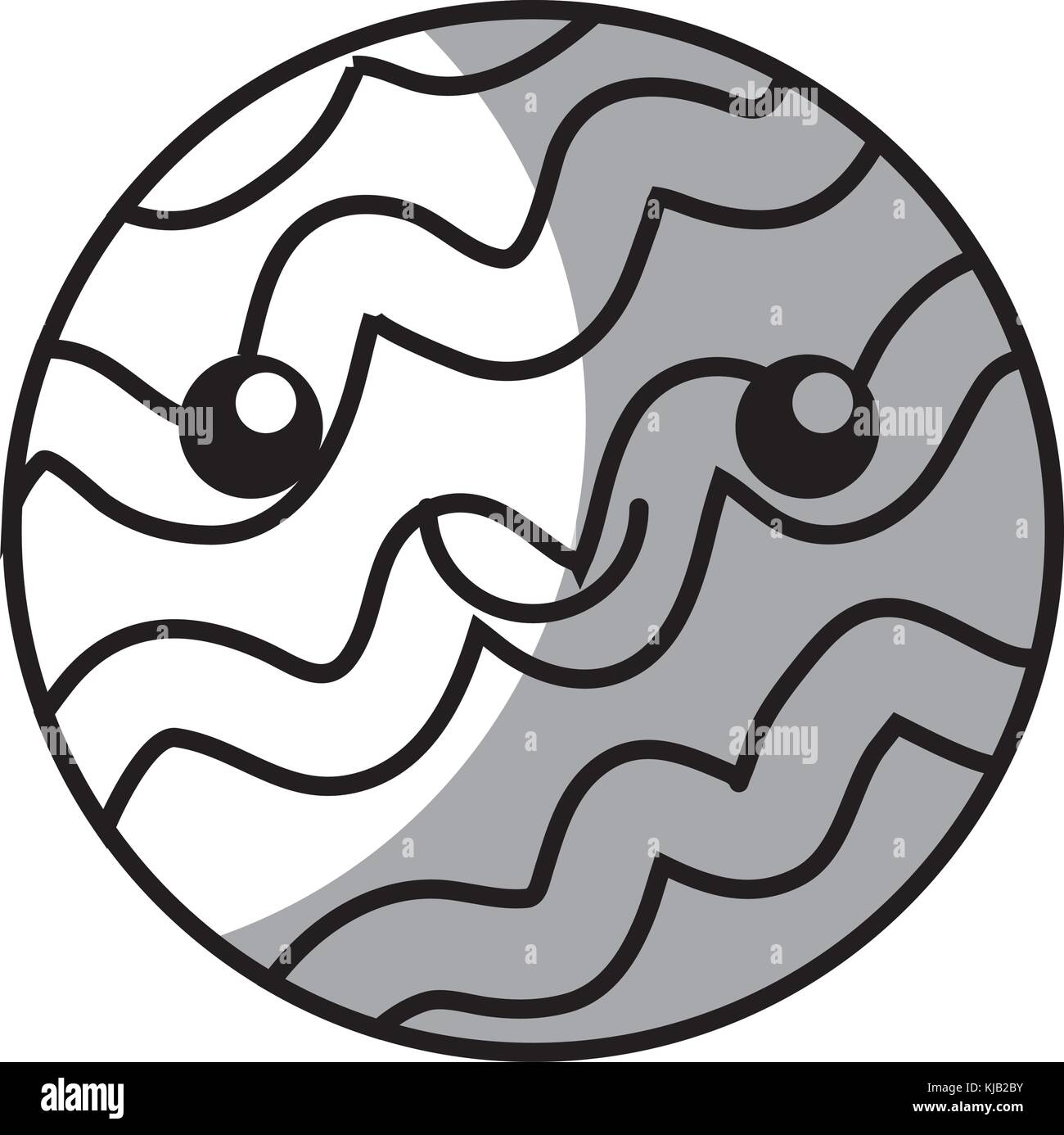 planet jupiter comic character Stock Vector Image & Art - Alamy