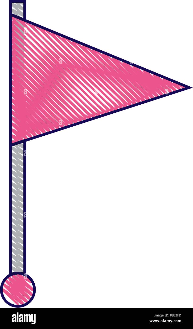 red flag pin location web symbol Stock Vector Image & Art - Alamy