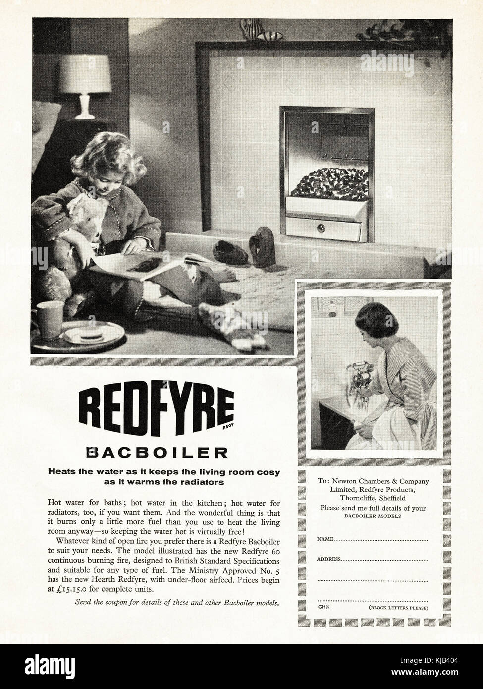 1950s old vintage original advert british magazine print advertisement ...