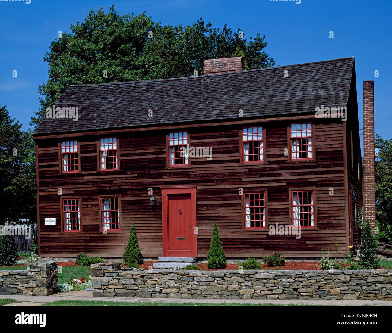 This image shows Buckingham House, captured by photographer Highsmith ...
