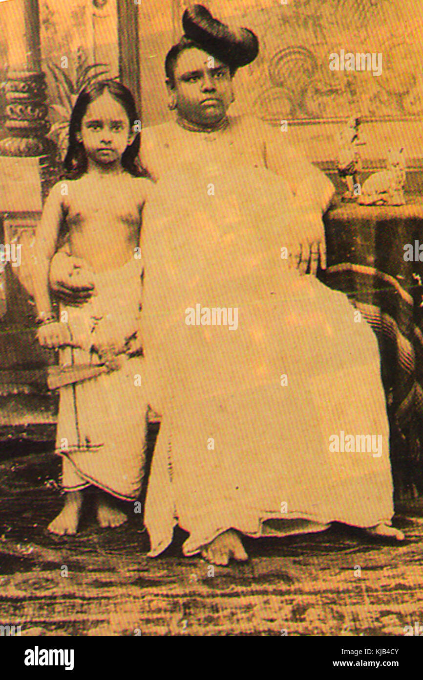 Ayilyam Thirunal Ramavarma's wife Kalyanikutiyama Stock Photo - Alamy