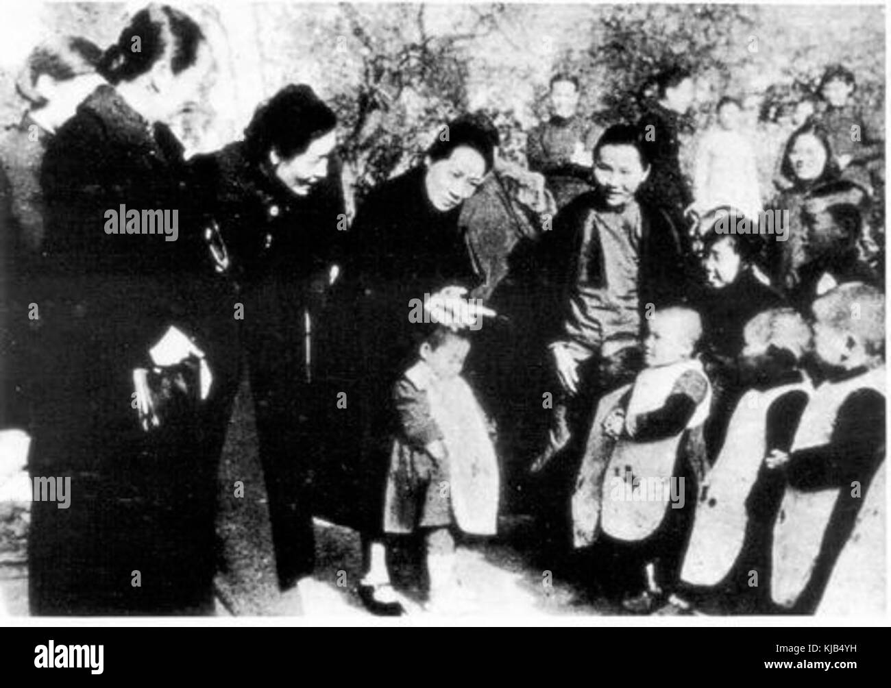 Soong sisters at nursery Stock Photo - Alamy