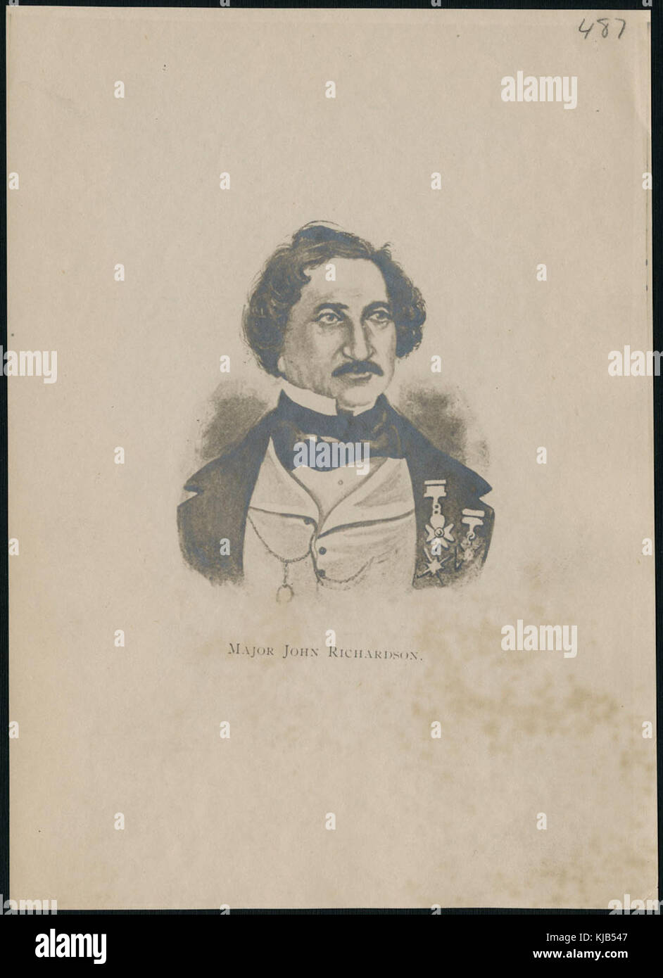 Major john richardson hi-res stock photography and images - Alamy