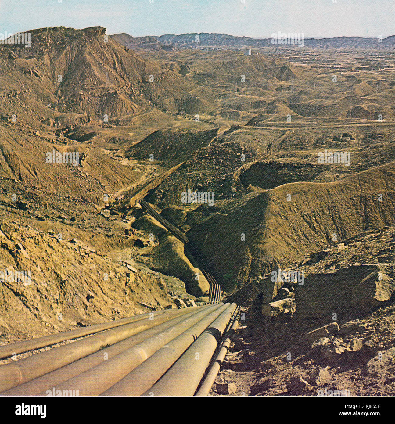 The oil pipelines in Khozestan, Iran, represent a crucial element of ...