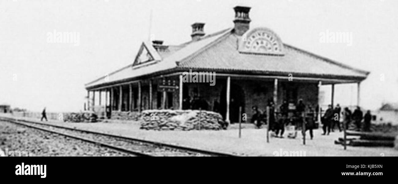 CHININGHSIEN Railway Station Stock Photo - Alamy
