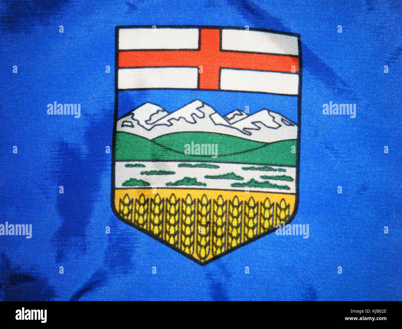 The Flag of Alberta Stock Photo - Alamy