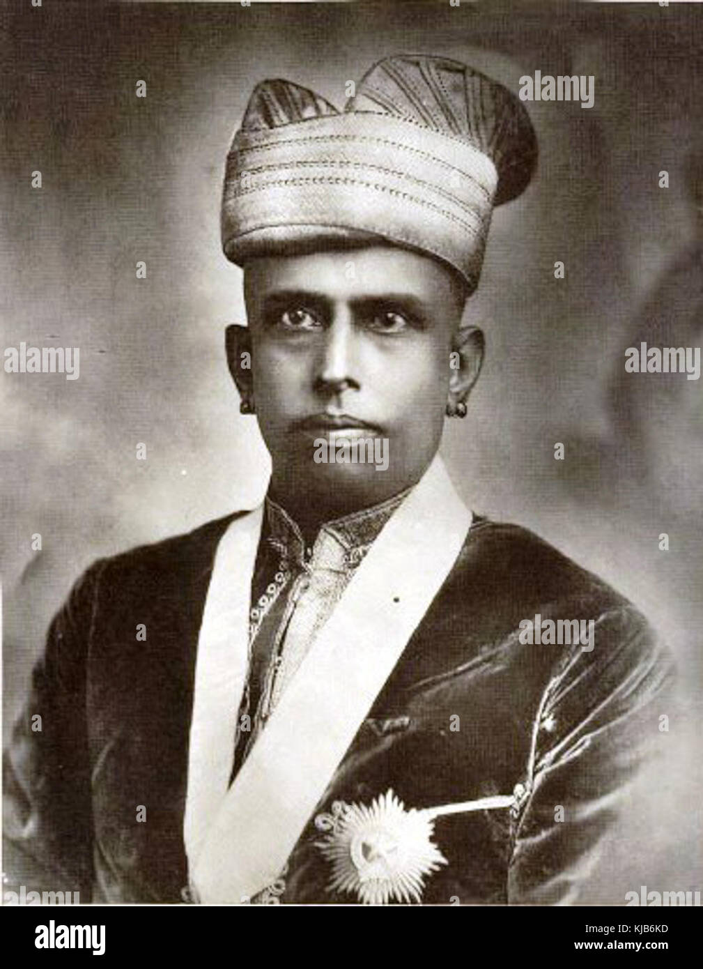 Rama Varma XV of Cochin Stock Photo - Alamy