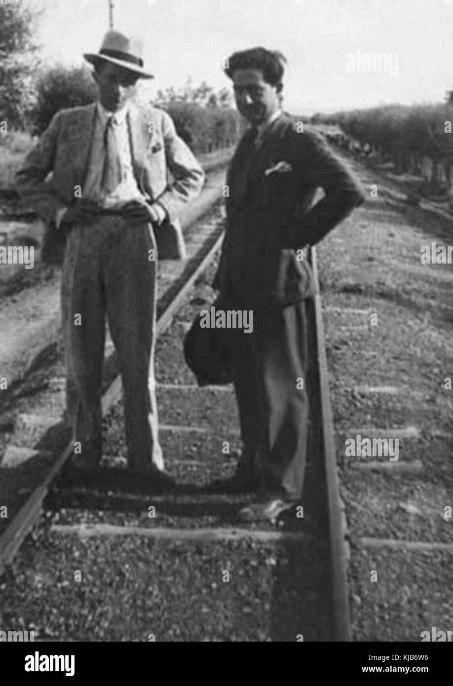 Sadeq Hedayat and Mojtaba Minavi Stock Photo - Alamy
