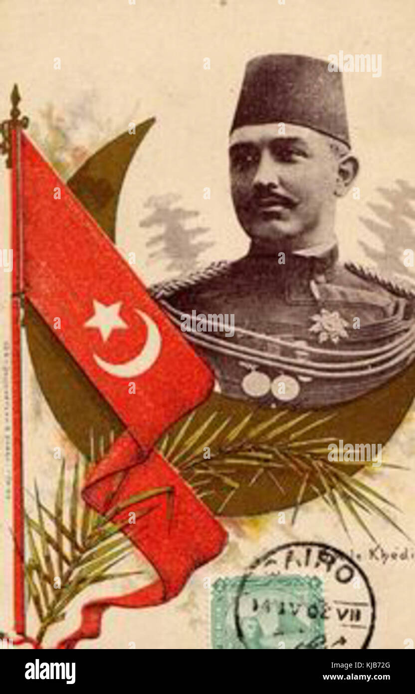 Khedive Abbas 1896 Stock Photo - Alamy