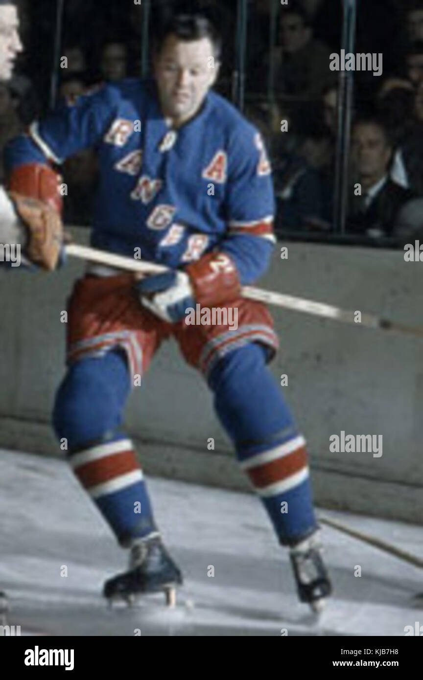 Doug Harvey Rangers Stock Photo - Alamy