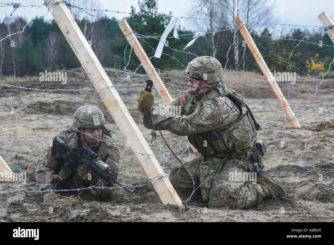 A 3rd Platoon, Alpha Troop, Regimental Engineer Squadron, 2d Cavalry ...