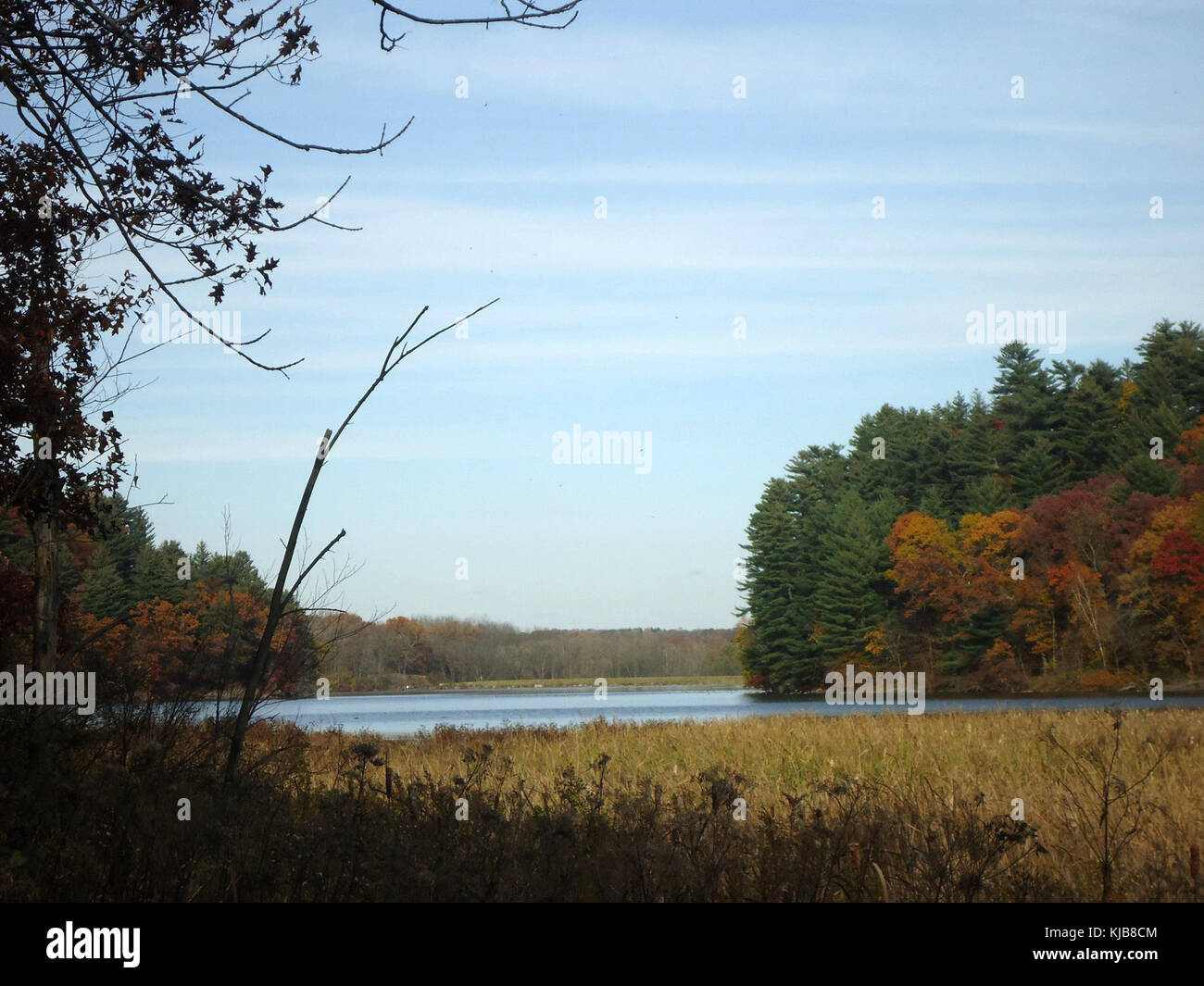Gfp wisconsin governor dodge state park the cox hollow lake Stock Photo ...
