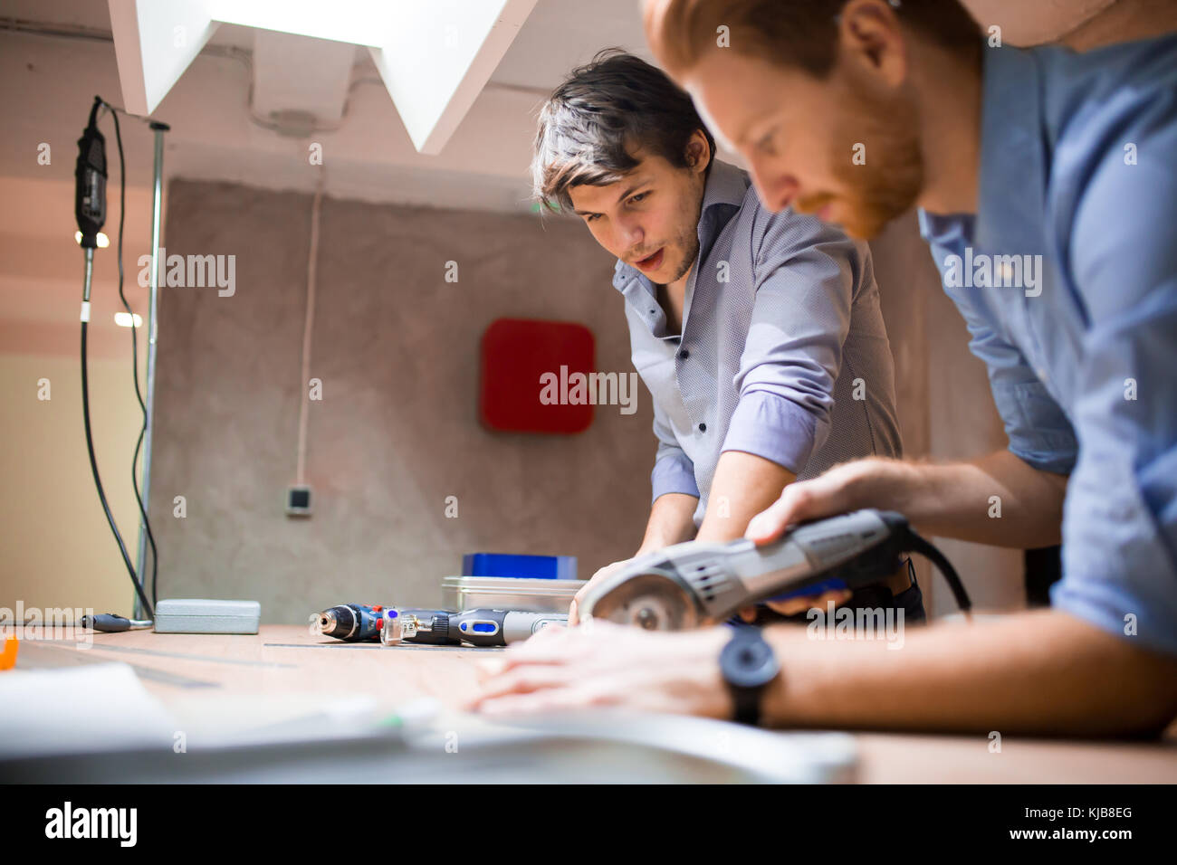 Two designers working together Stock Photo - Alamy