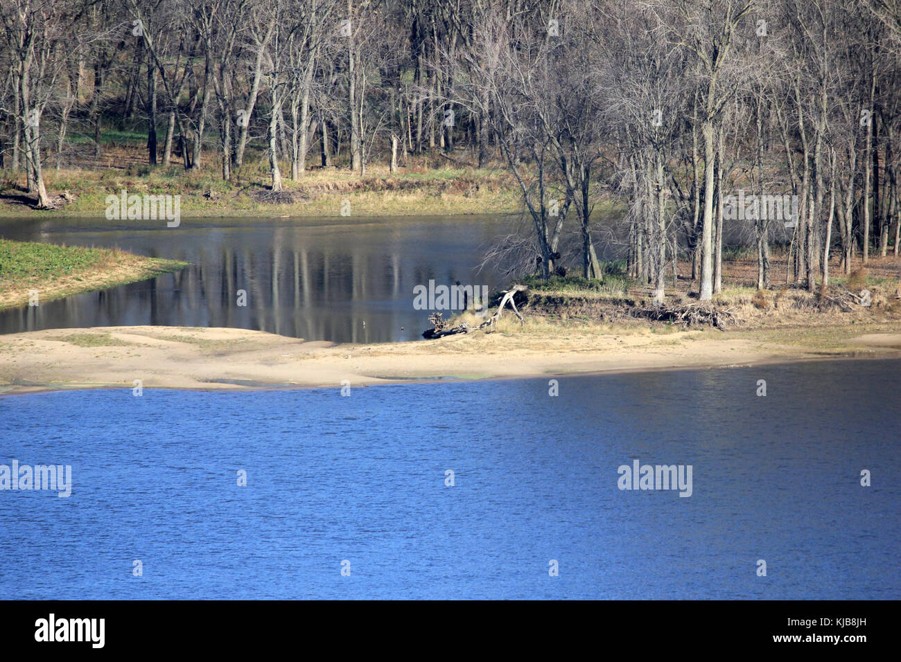 GFP Iowa Bellevue State Park Lagoon is a natural water feature located ...