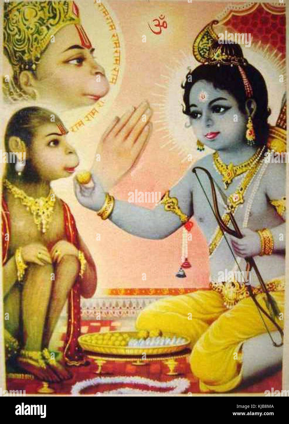 Rama And Hanuman Hd Wallpaper