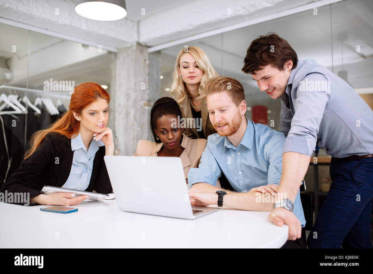 Business Meeting Round Table High Resolution Stock Photography and ...