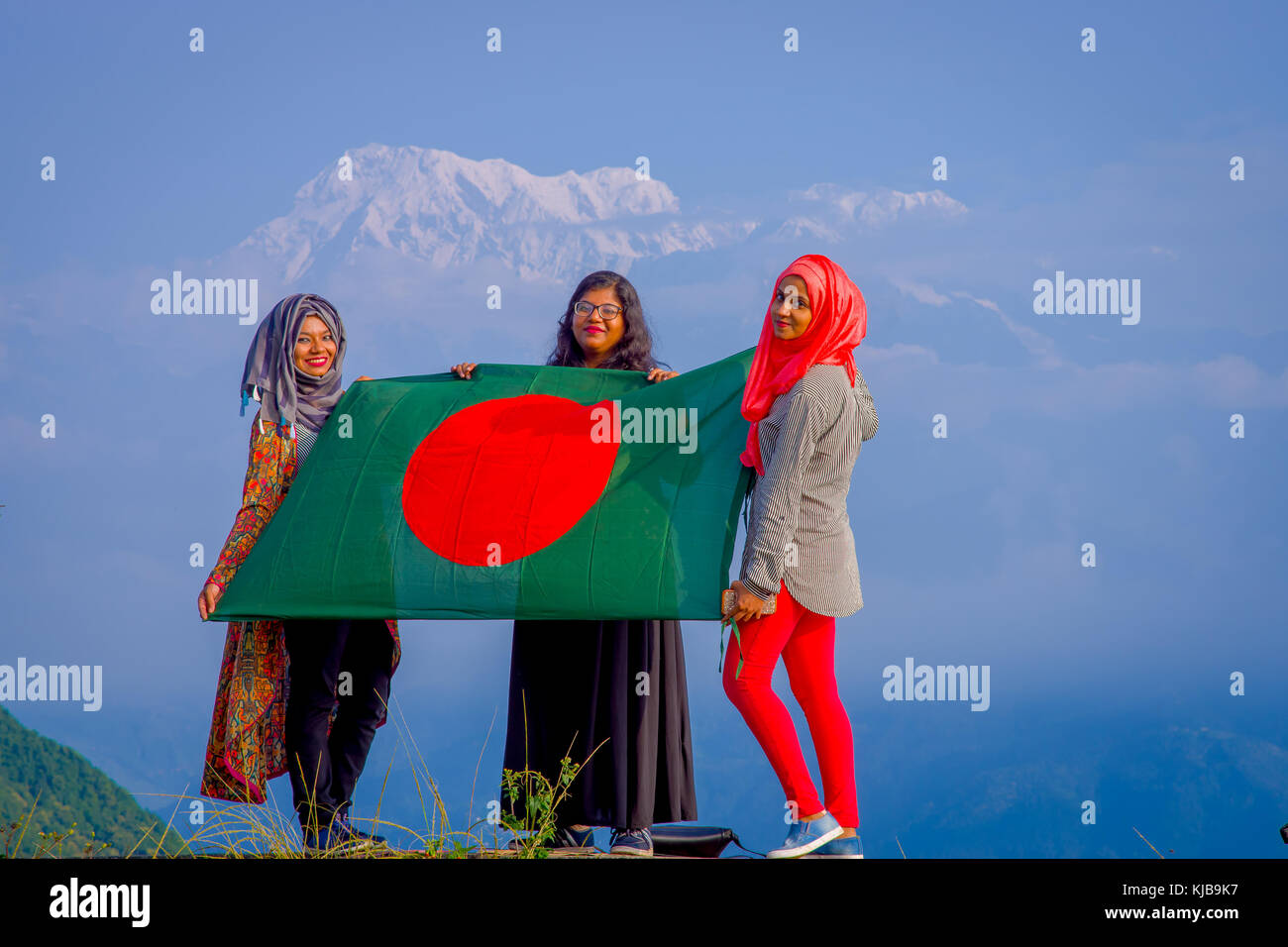 Nepal model greeting hi-res stock photography and images - Alamy