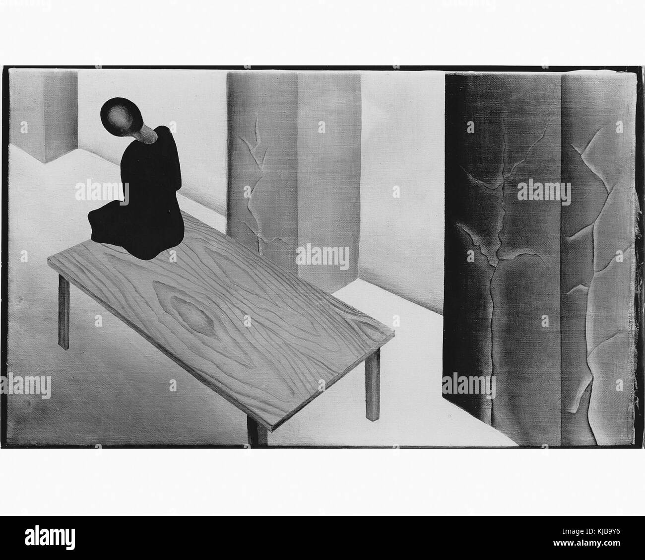 Girl in Hall Stock Photo - Alamy