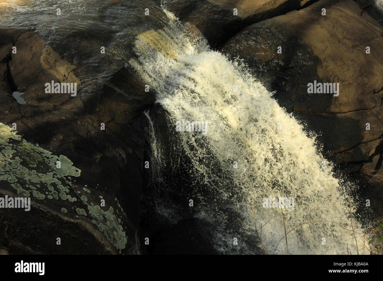 Gfp georgia high falls state park waterfall Stock Photo - Alamy