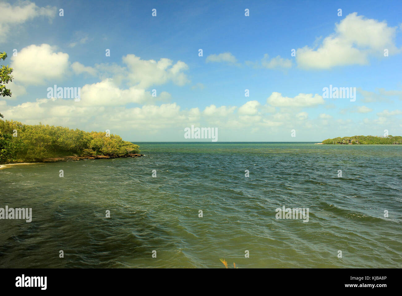 Gfp florida keys marathon key water and sky Stock Photo - Alamy