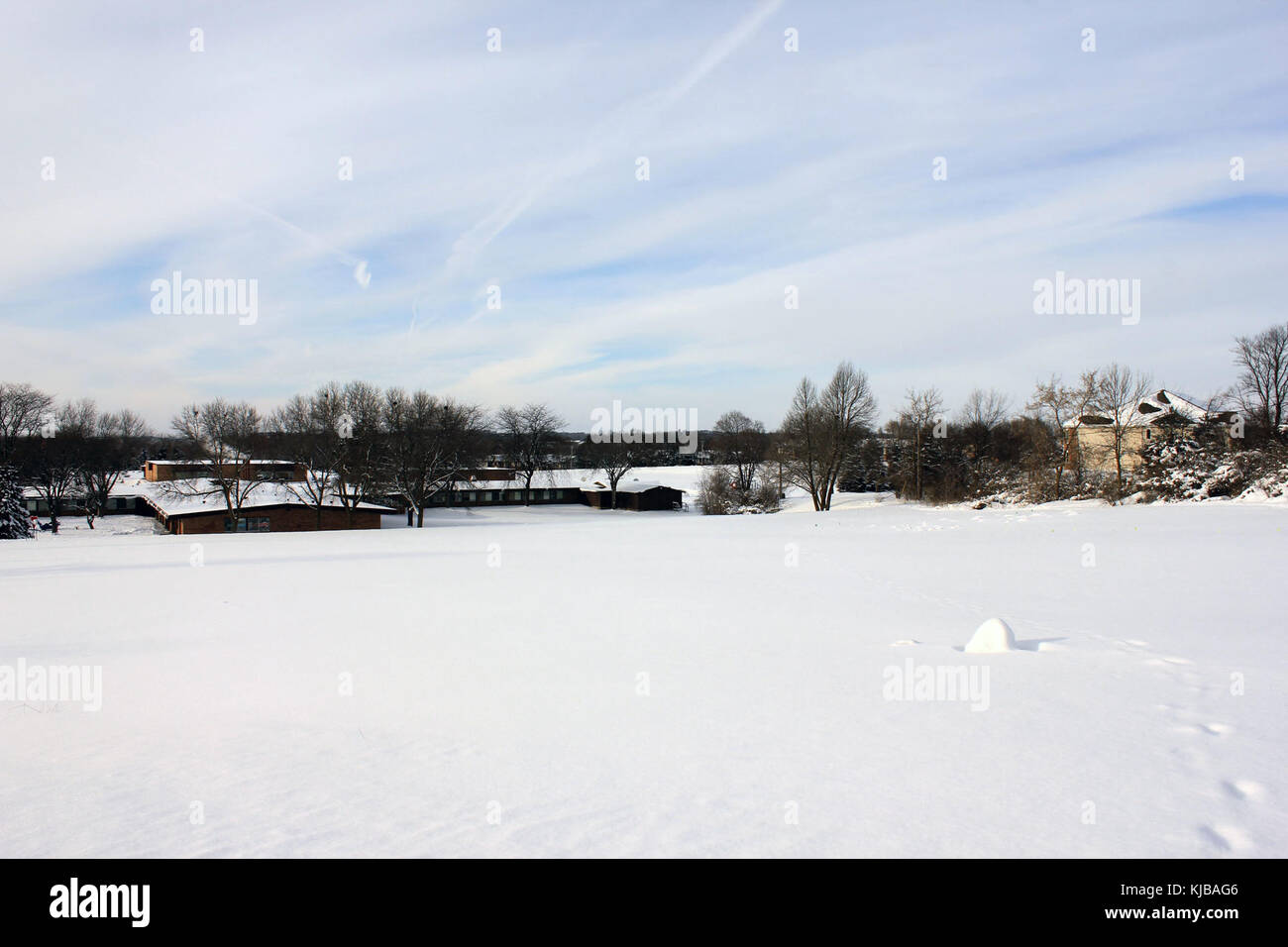 Gfp wisconsin madison winter landscape Stock Photo - Alamy