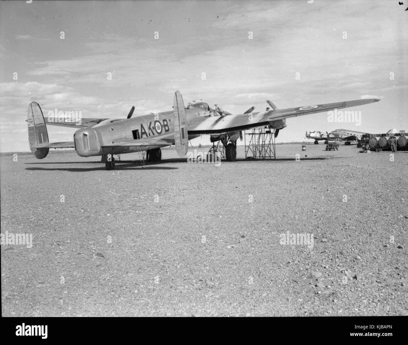 Avro lancaster mk x hi-res stock photography and images - Alamy