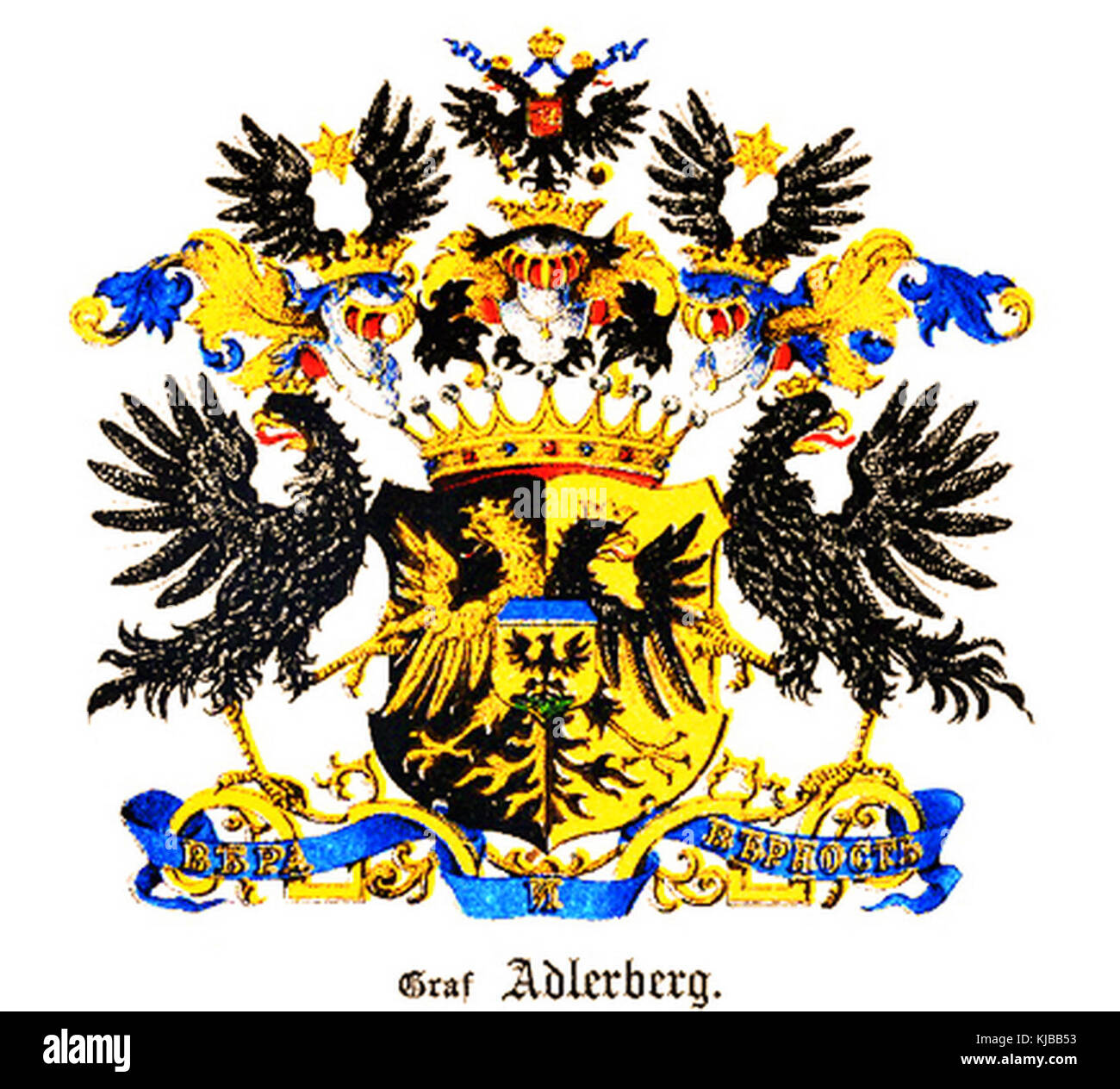 The Adlerberg Coat of Arms (COA) is a heraldic symbol representing the ...