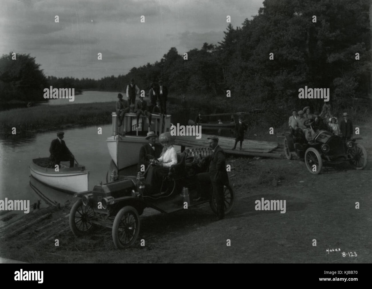Jake's Landing 1910 Stock Photo - Alamy