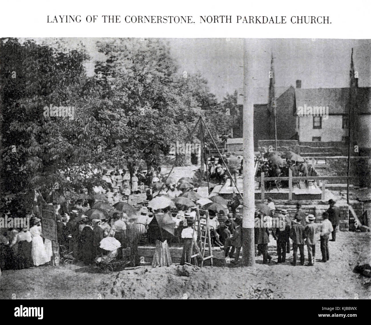 Laying of the cornerstone hi-res stock photography and images - Alamy