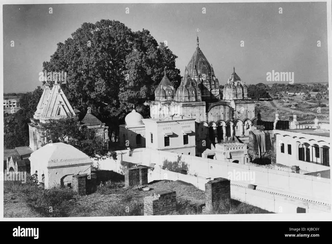 The temple built over Brahma kund Stock Photo - Alamy