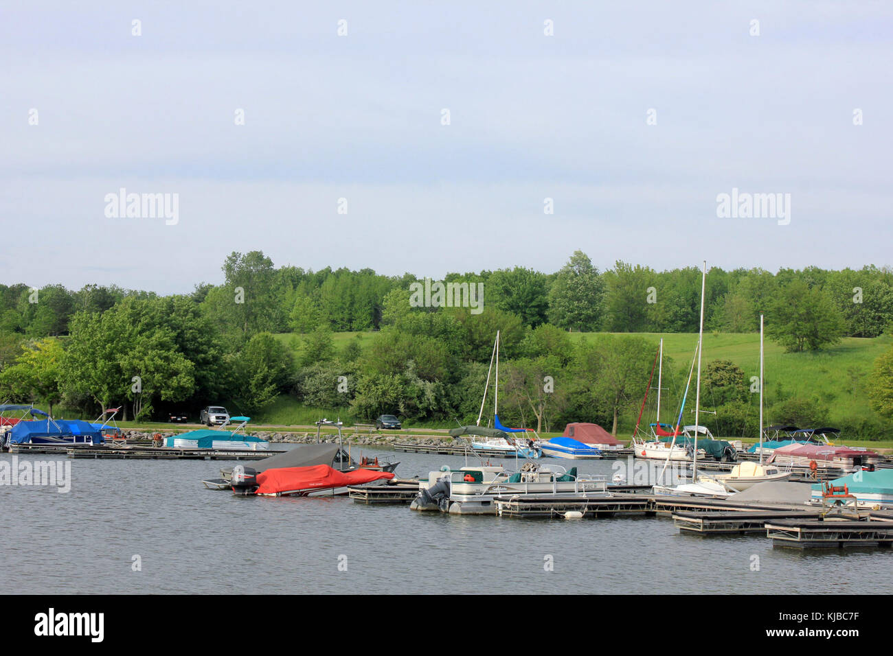 Gfp Ohio Buck Creek State Park Marina Stock Photo Alamy