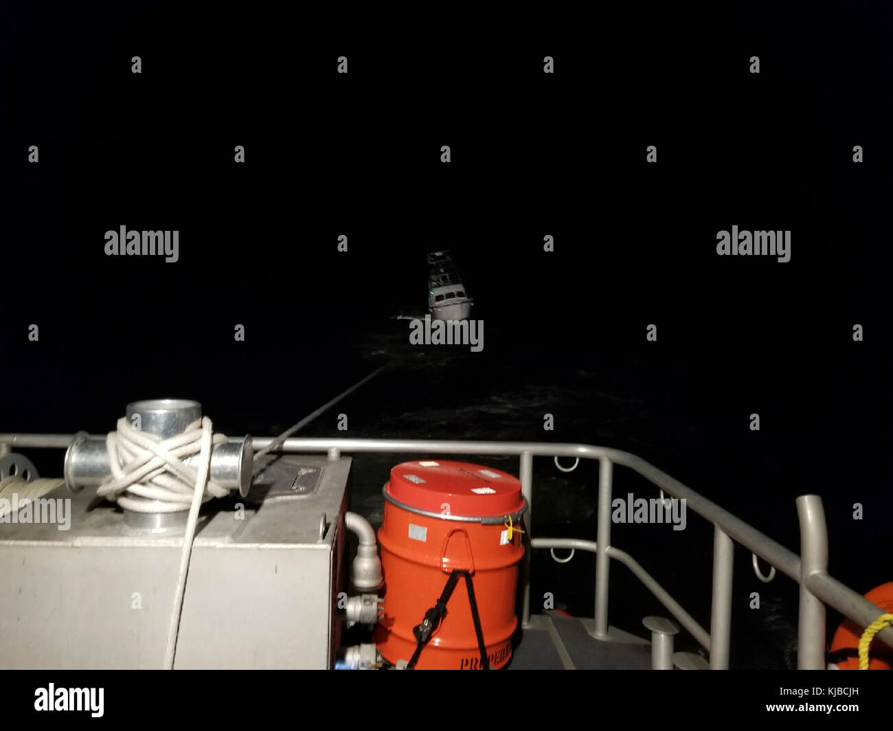 A Coast Guard 45-foot Response Boat-Medium crew from Station ...