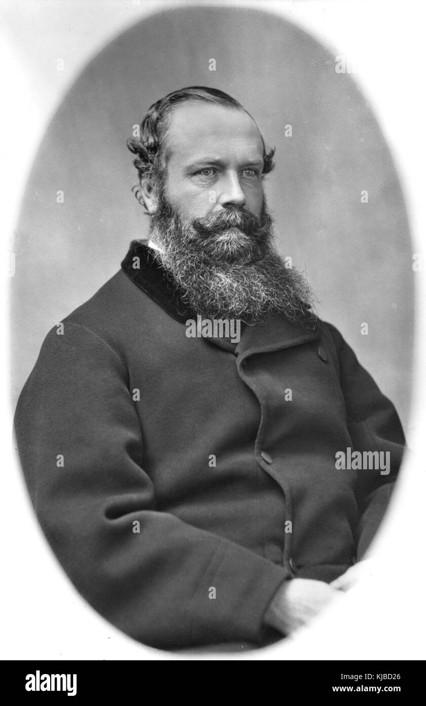 Charles Stanley Monck sitting Stock Photo - Alamy