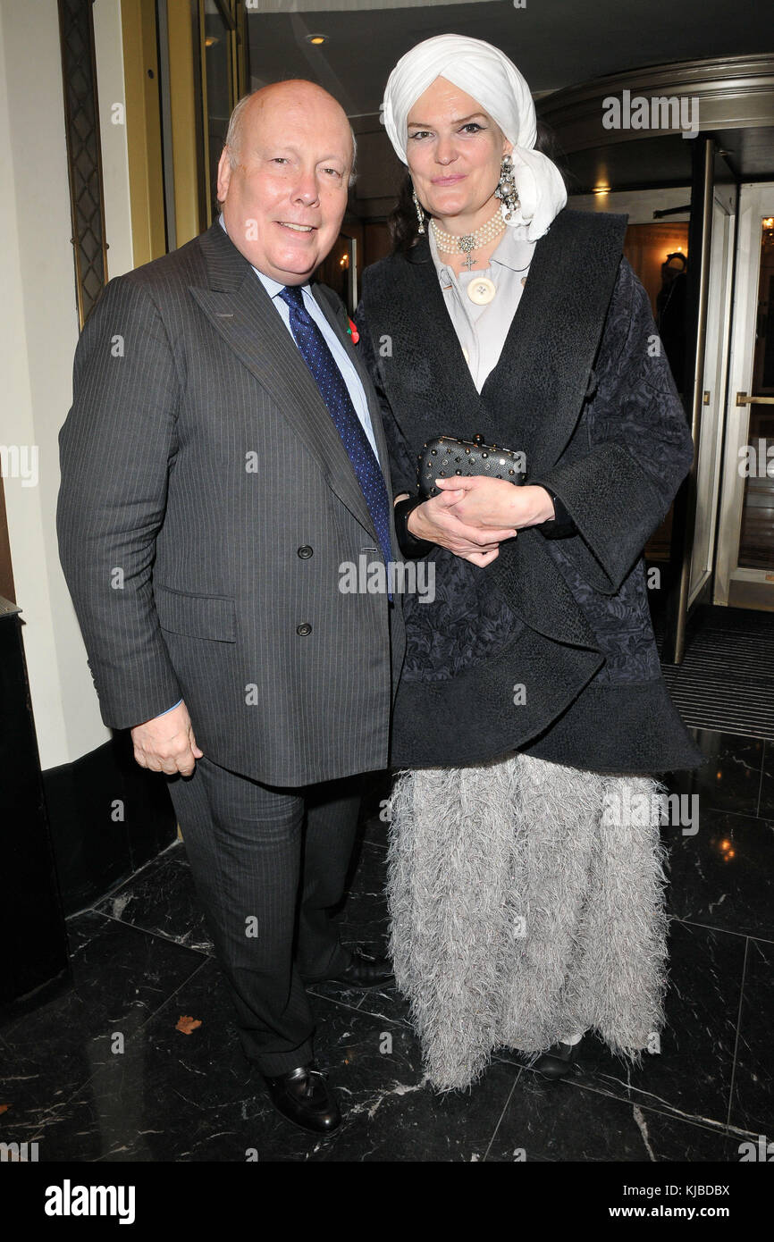 London, UK. Julian Fellowes and Emma Joy Kitchener at the Life After ...
