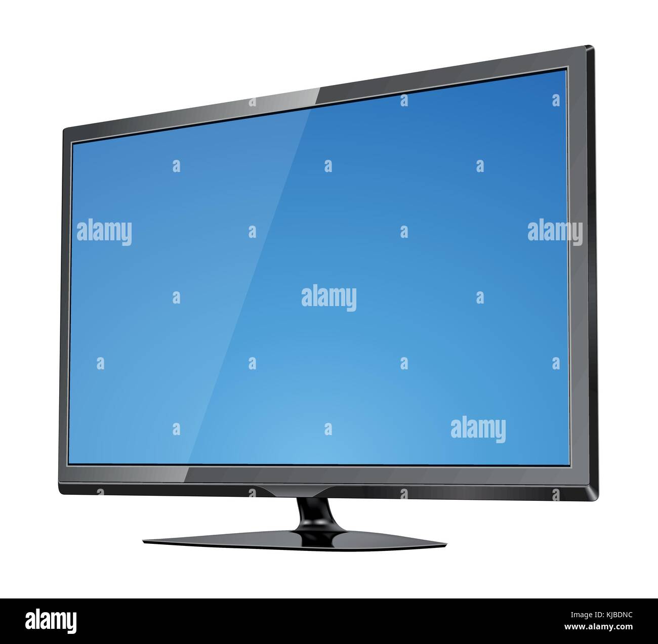 TV screen flat lcd led vector illustration Stock Vector Image & Art - Alamy