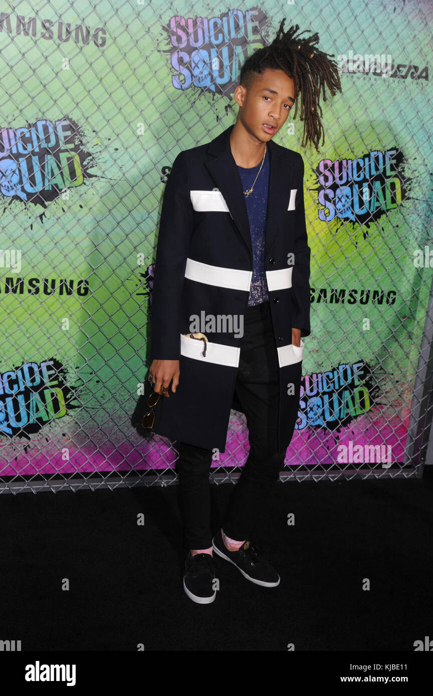 NEW YORK, NY - AUGUST 01: Jayden Smith attends the 'Suicide Squad ...