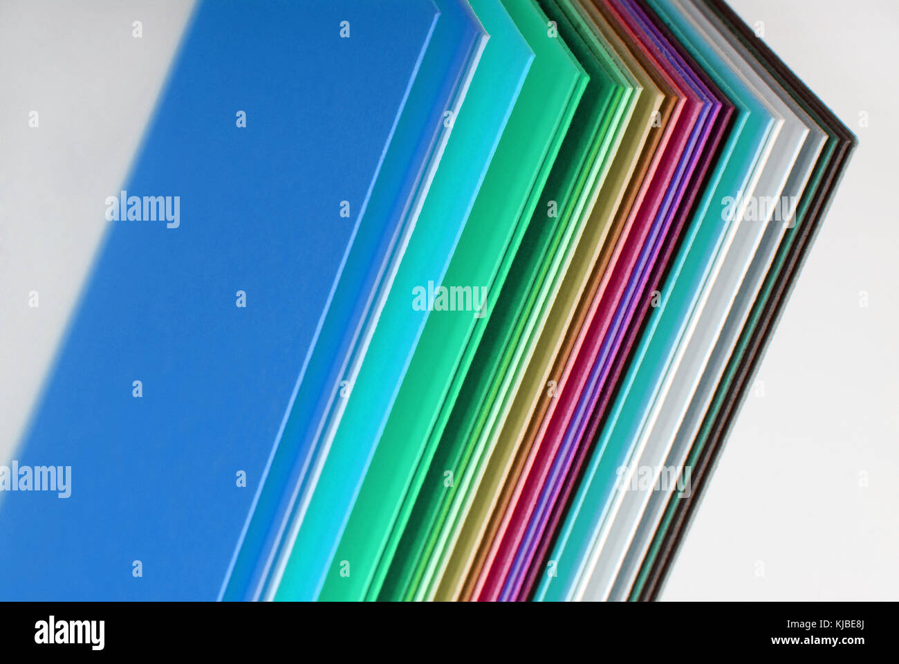 closeup of the multicolour paper Stock Photo - Alamy