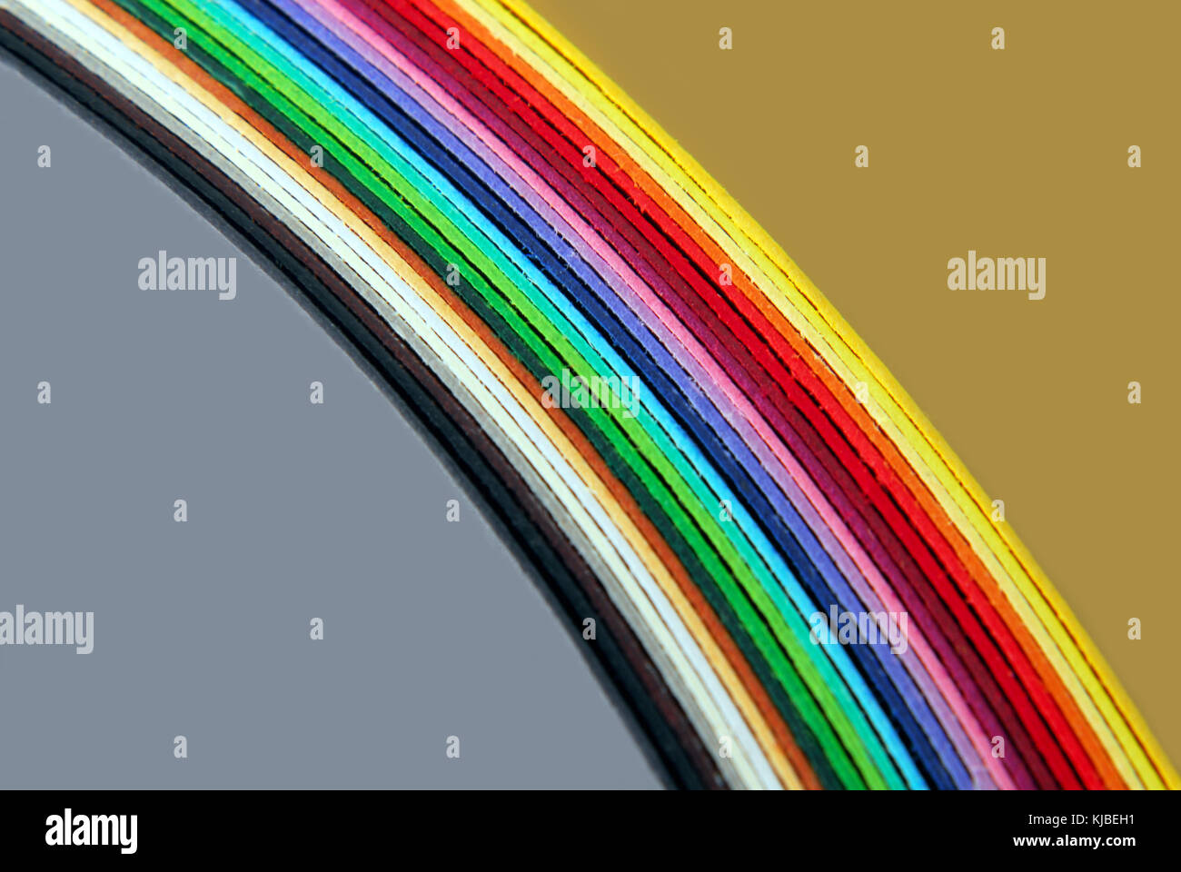 closeup of colorful paper arc Stock Photo - Alamy